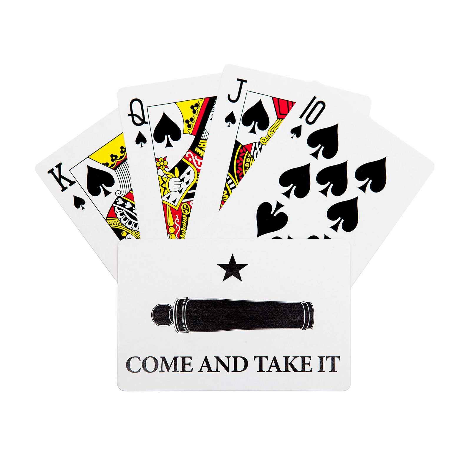 Gonzales Flag Playing Cards