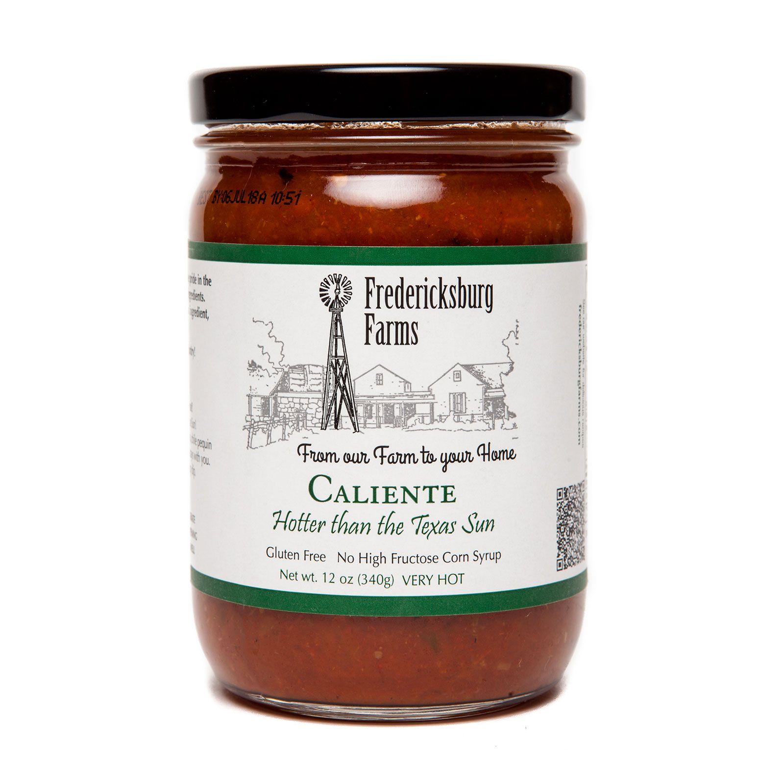 Fredericksburg Farms Caliente Hotter than the Texas Sun Salsa