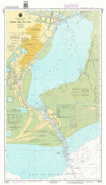 Sabine Pass and Lake, 1992