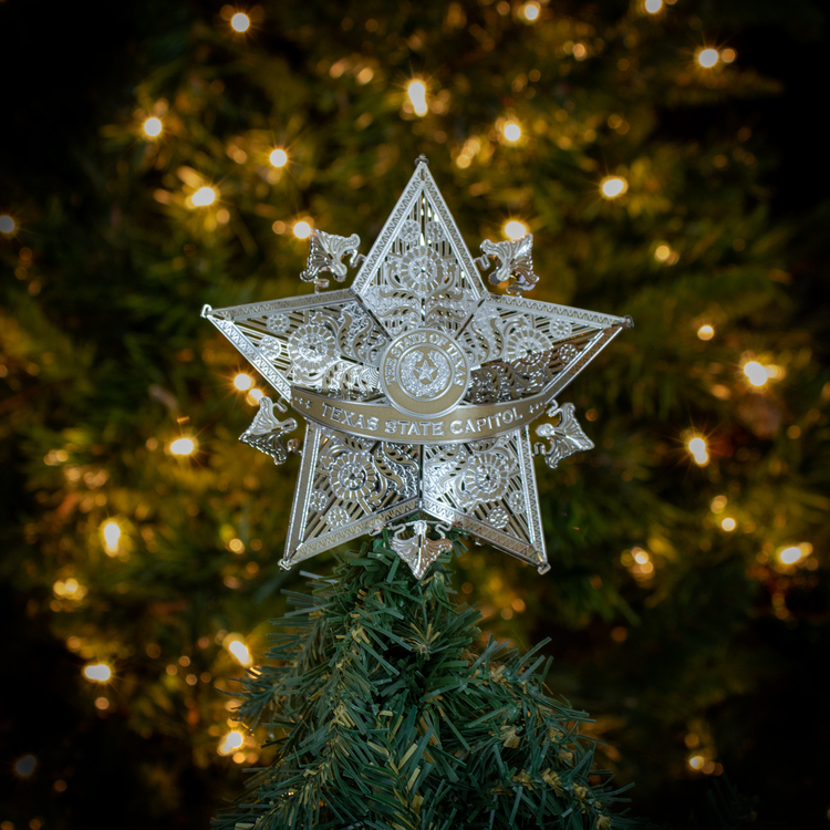 Miniature Texas State Capitol Tree Topper