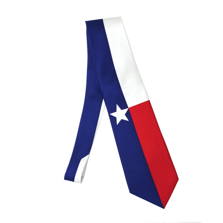 Texas State Flag Tie