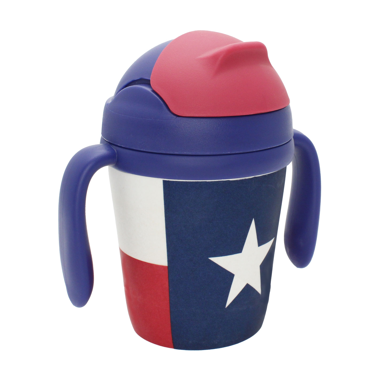 Texas State Flag Bamboo Sippy Cup
