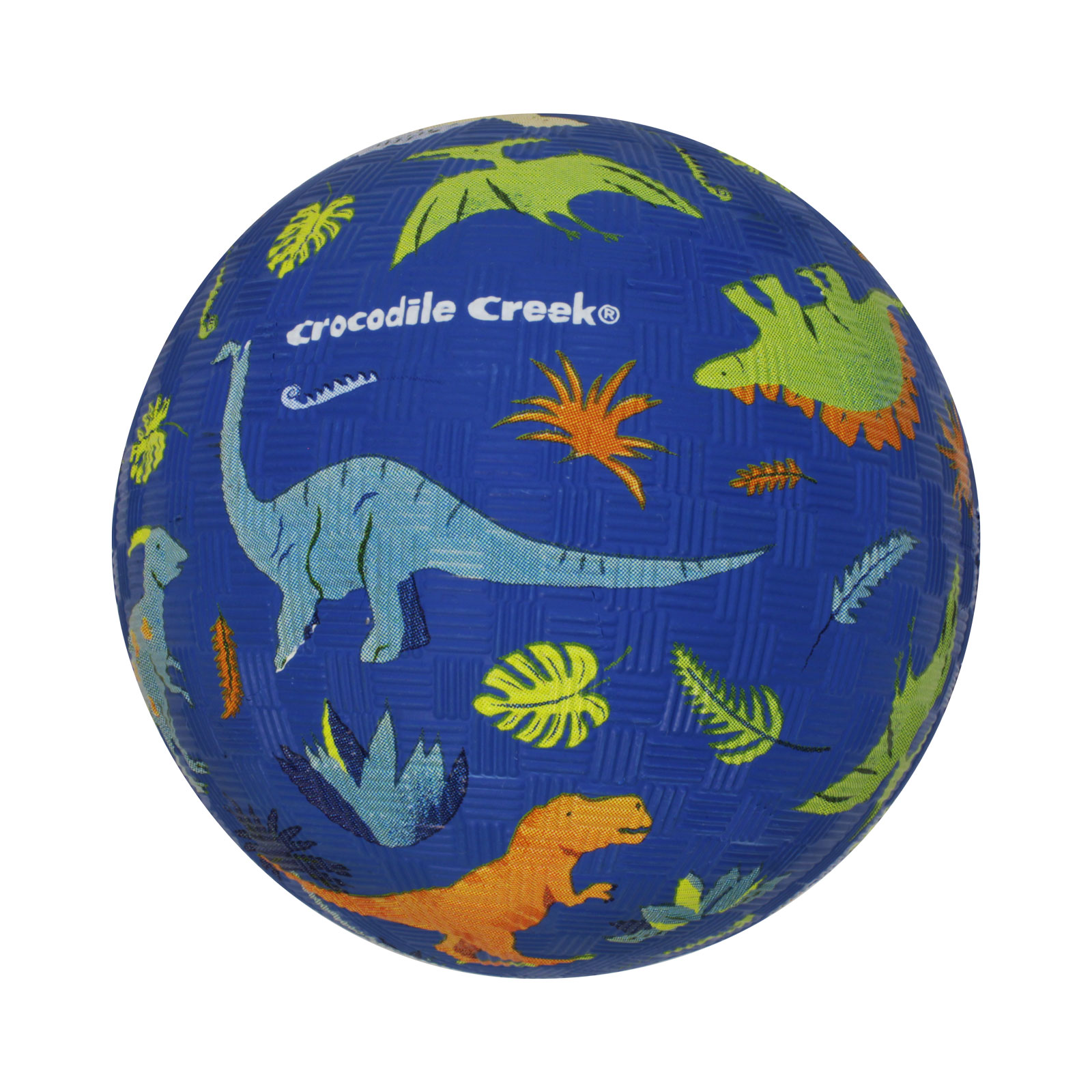 Dinosaurs Blue Rubber Ball