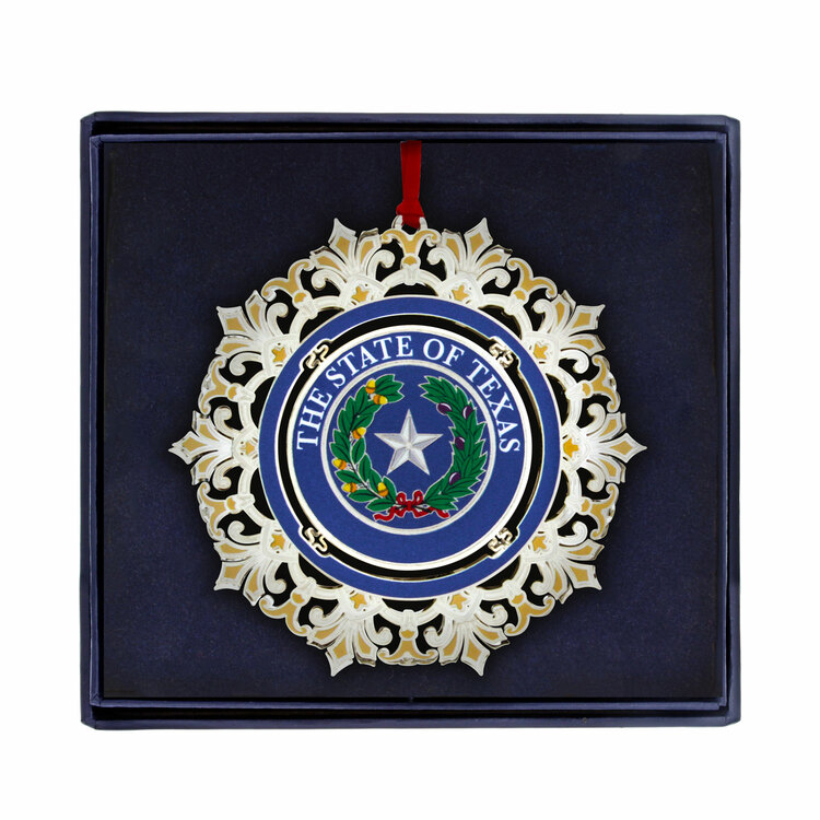 Texas State Seal Specialty Ornament