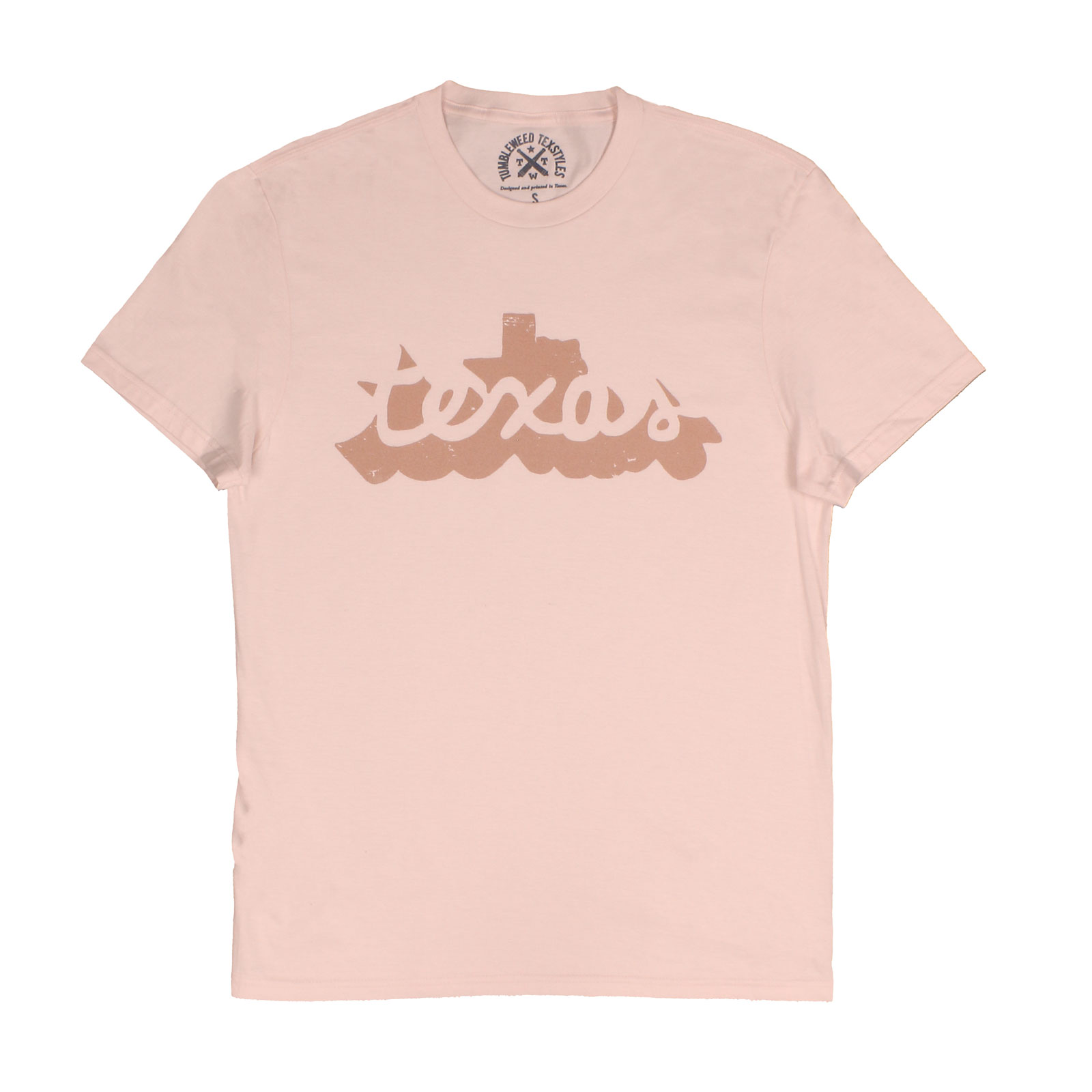Pink Texas Shadow Tee