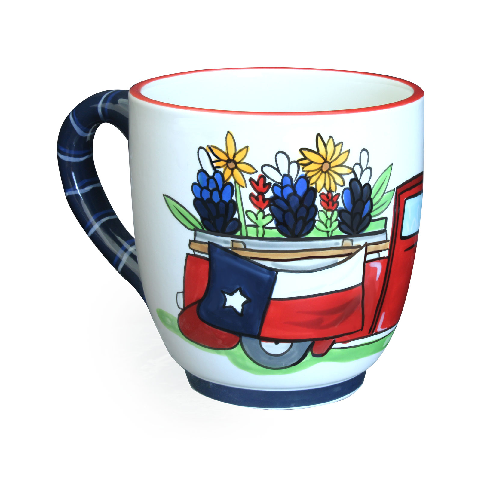 Texas Flag Howdy Truck Mug