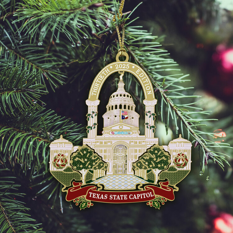 2025 Texas Capitol Ornament