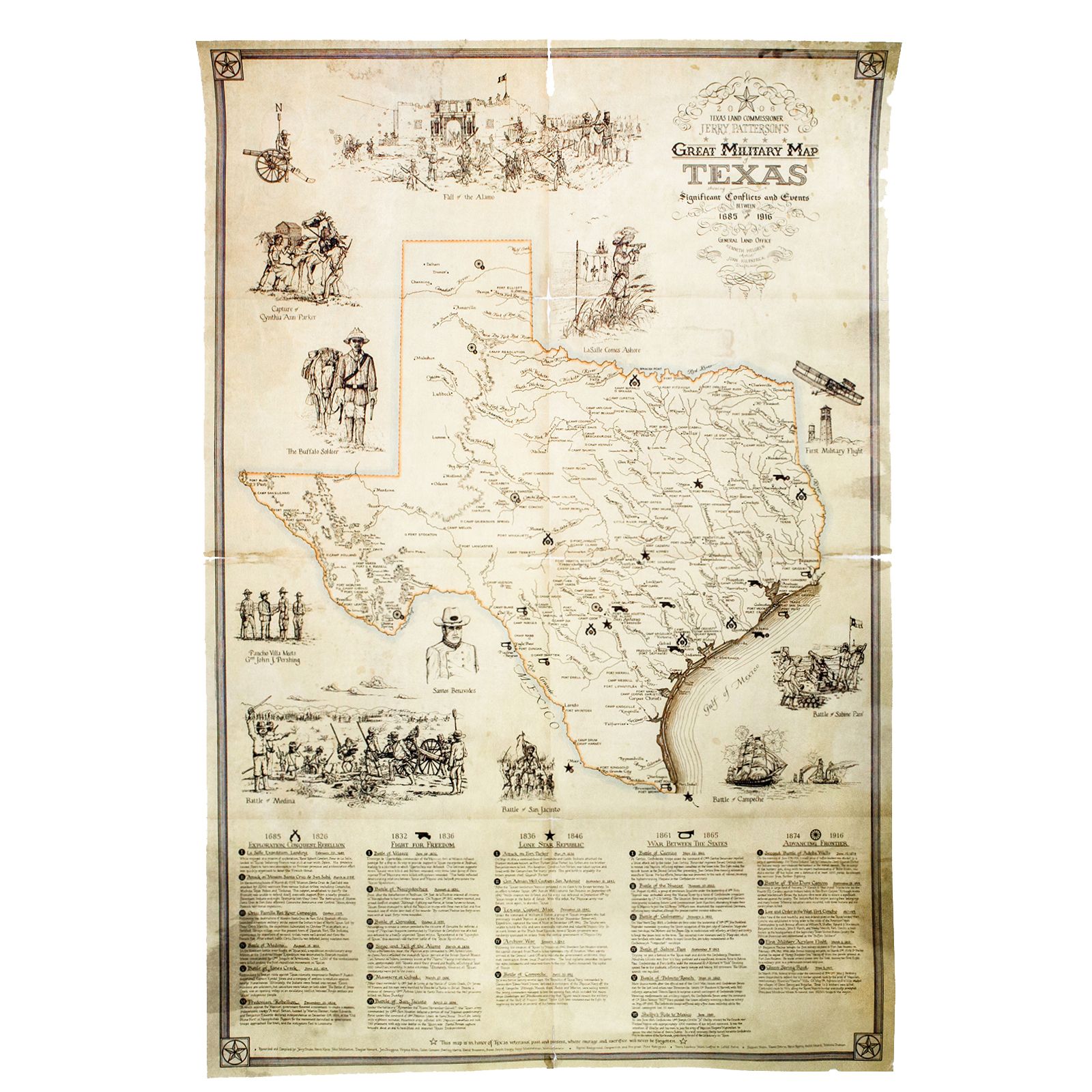 Battle Of Gonzales Map