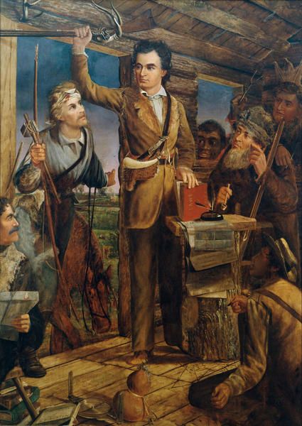 Settlement of Austin's Colony, 1875